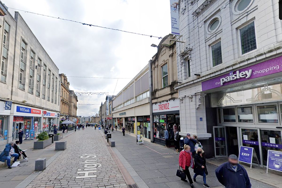 Auction Details - 65 High Street, Cardosis Cafe, Paisley - GUIDE PRICE ...